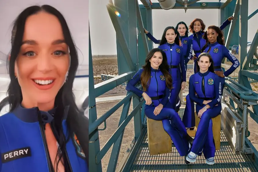 I got to sing in space....: Katy Perry set for take off with astronaut ...