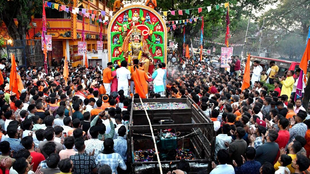 Tensions flare during Hanuman Jayanti procession in MP; heavy security ...
