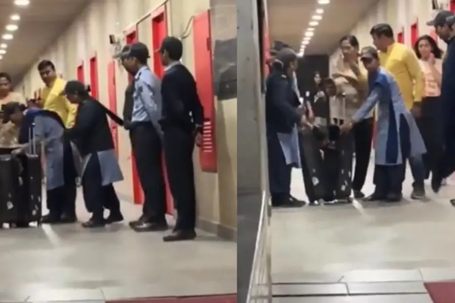 Love in a luggage: OP Jindal student caught smuggling girlfriend in suitcase by hostel guards| WATCH