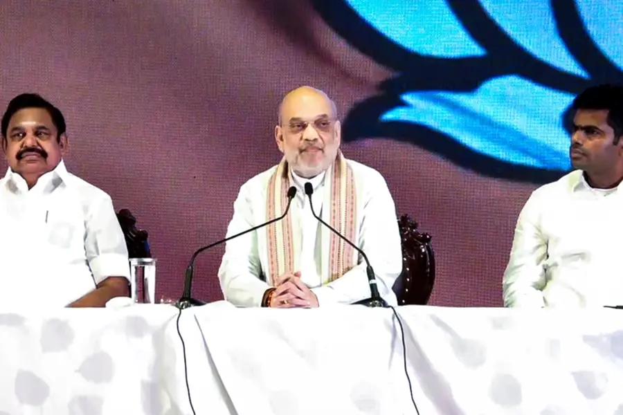 'AIADMK, BJP will fight together...' Amit Shah declares EPS as alliance leader for 2026 TN polls