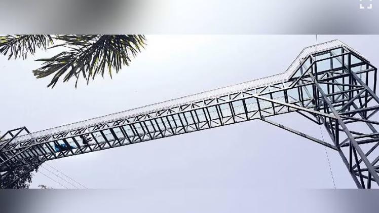 Akkulam’s stunning glass bridge set to open in May