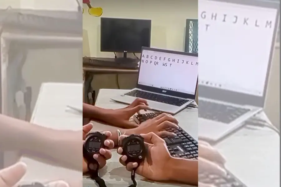 Indian sets Guinness World Record for typing all 26 letters of the ...