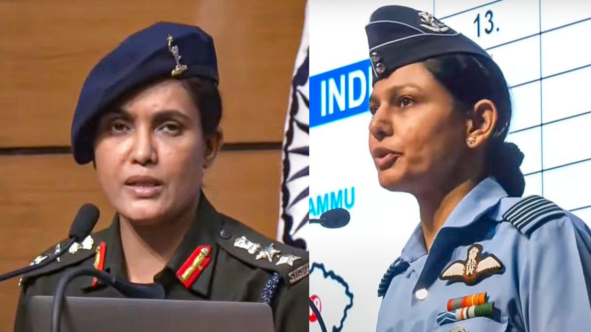 Who are the women officers fronting India’s Operation Sindoor briefing?