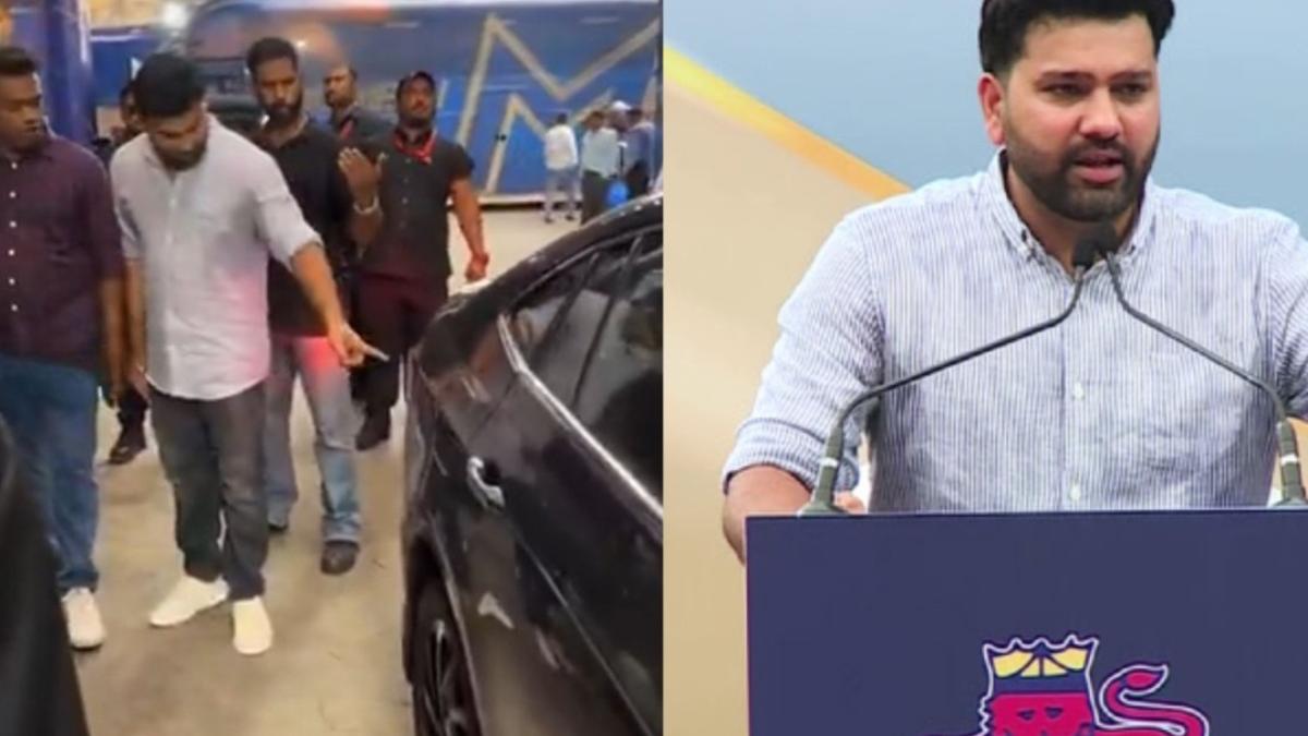 Rohit the car lover on front foot—Scolds brother over dent? | WATCH