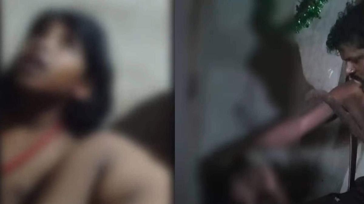 Disturbing video surfaces of a father assaulting his 8-year-old daughter in Kannur, Kerala ...