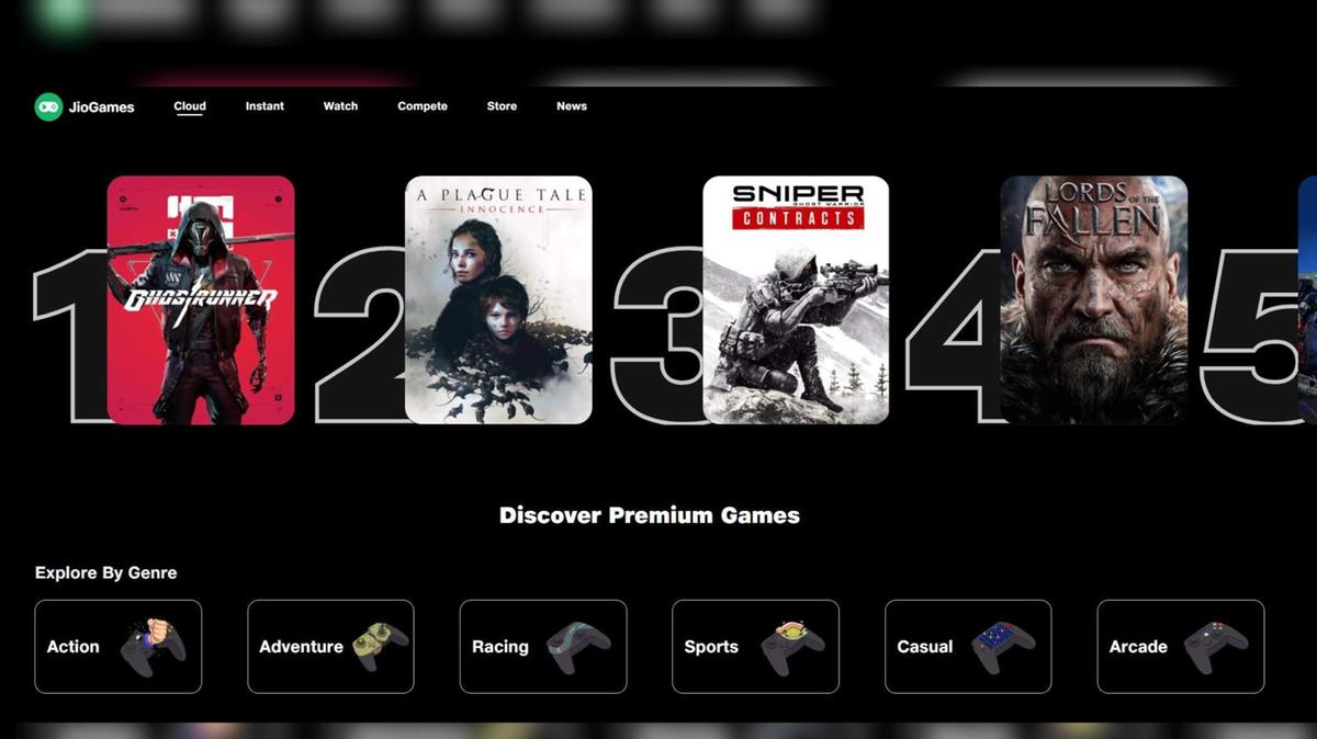 Love gaming? Jio's new plans give you free cloud access starting at ...