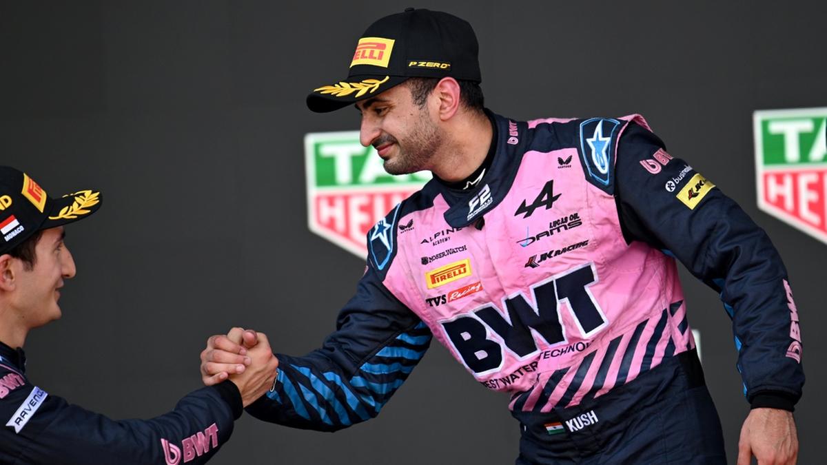 Great Indian victory lap: Kush Maini scripts history, wins Formula 2 ...