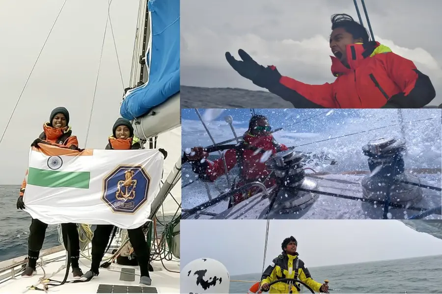 Navika Sagar Parikrama II concludes: Female officers return after ...