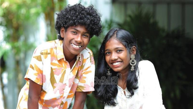 കുട്ടി ഡാവിഞ്ചിയും തന്‍മയയും; കുഞ്ഞുനക്ഷത്രങ്ങളുടെ സല്ലാപം