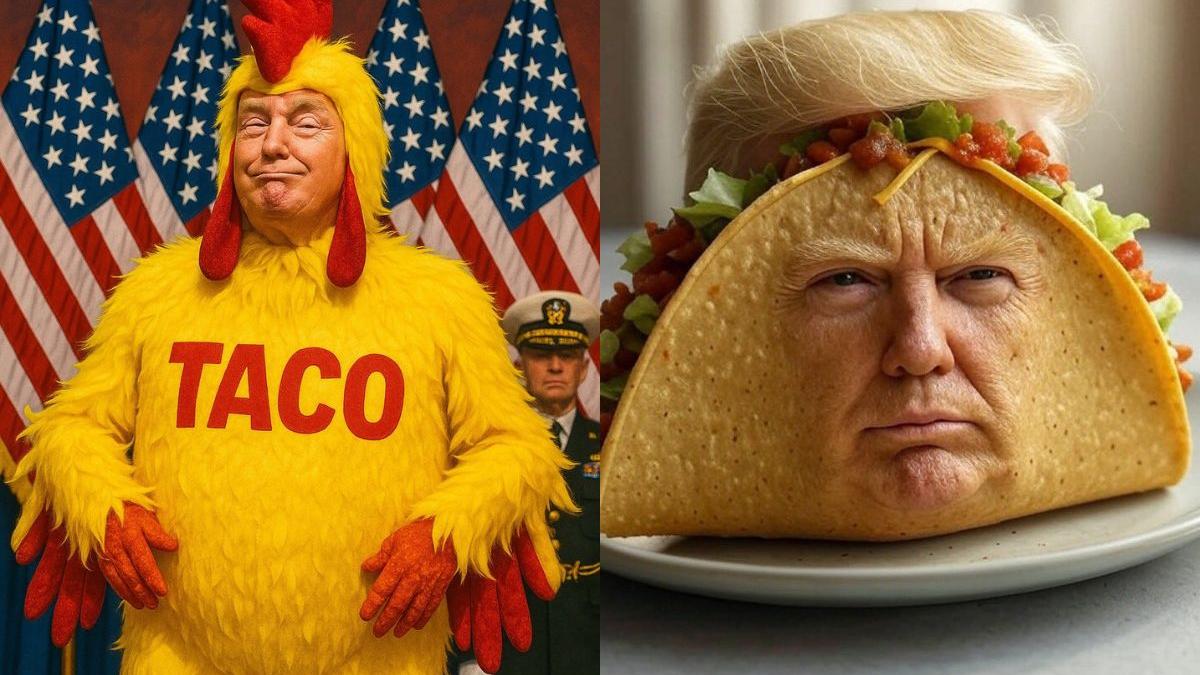 TACO Trump meme takes over the internet: Why people are calling US Prez ...