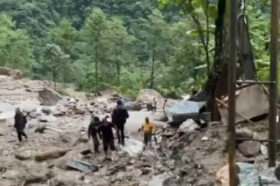 Landslides triggered by heavy rains hit North Sikkim; several dead ...