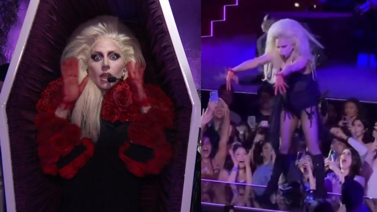 Watch Lady Gaga rise from a coffin, nail the viral ‘Wednesday’ dance