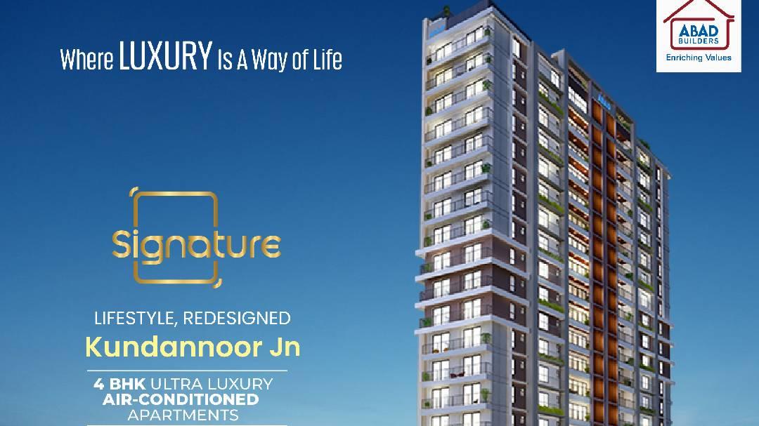 Abad Builders offers luxury lifestyle apartments for individuals who ...