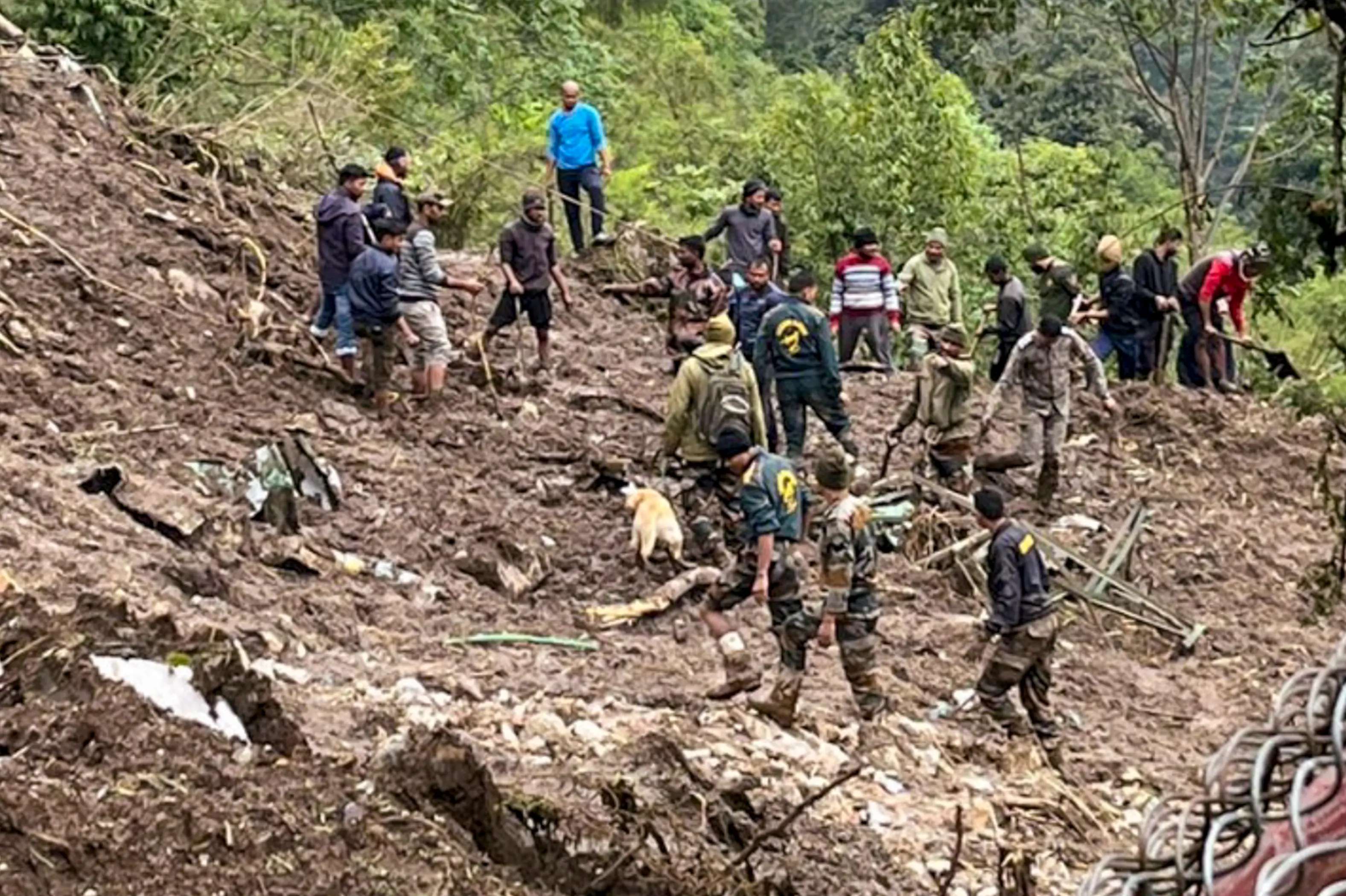 Braving hostile terrain, ruthless weather, Indian Army leads search ...