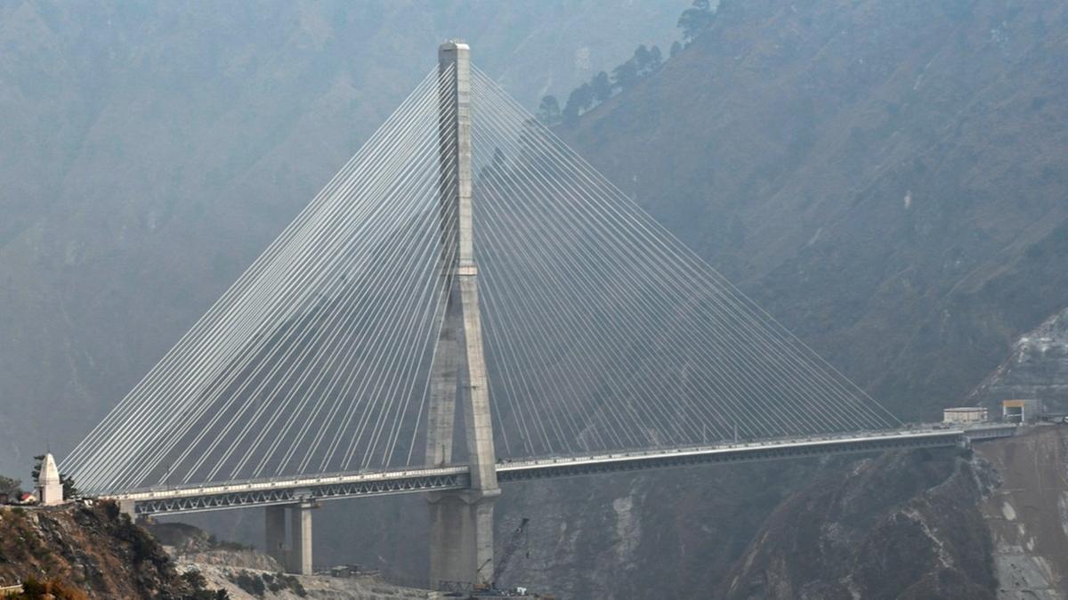 WATCH | PM Modi inaugurates Anji Khad Bridge, India’s first cable ...