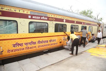 ‘Moving museum’: Rajasthan’s first AC pilgrimage train embarks on ...
