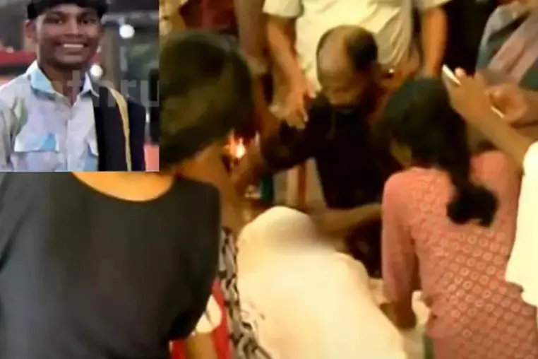 Carried home on their shoulders, Ananthu’s final journey leaves villagers in tears