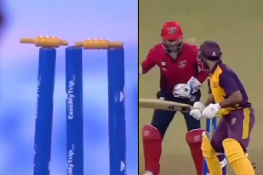 Bails favour the brave: Logic-defying surreal moment in Big Cricket ...