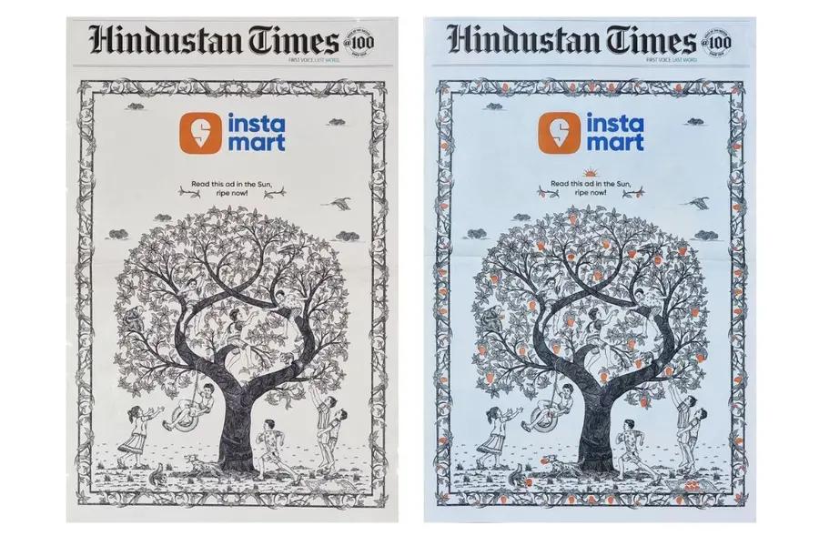 Sun-kissed surprises: Instamart’s mango ad ripens new era in newspaper ...