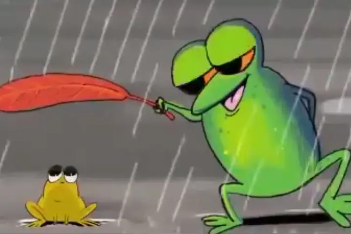 Story of 2 adventurous frogs to amaze young readers; animated trailer ...