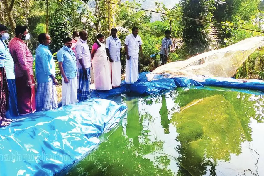 125 kg fish in first harvest; Saji reaps gold from integrated farming