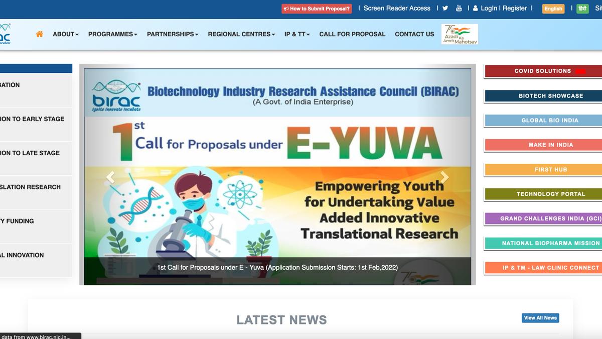 Biotechnology Ignition Grant Scheme of BIRAC for startups: Apply by ...