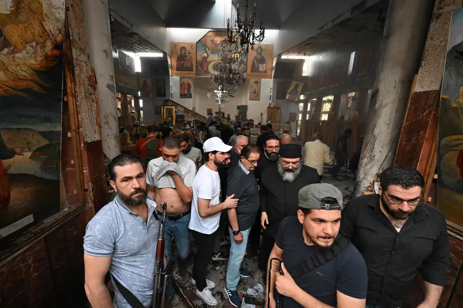 At least 22 killed in suicide attack during Sunday service at Damascus ...