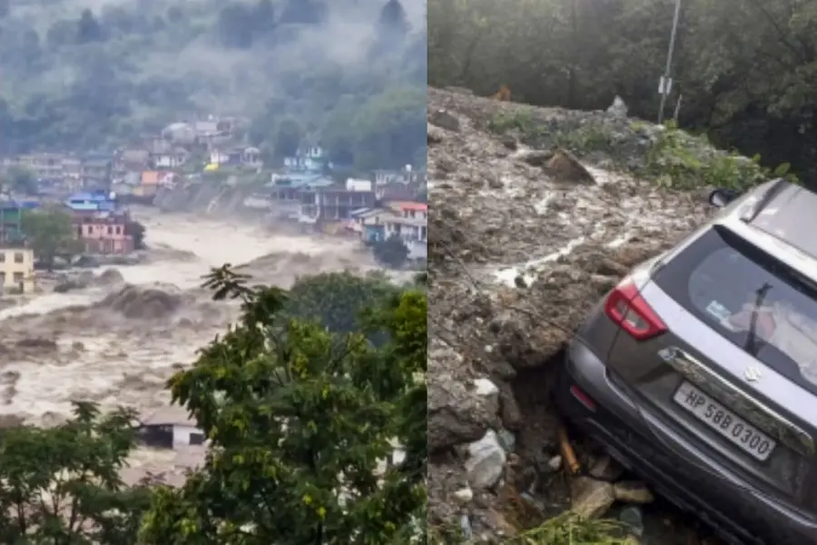 Cloudburst triggers flash flood in Himachal’s Kullu; 3 men and 4 houses washed away