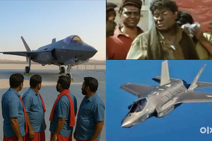 ‘Nokku kooli’ to ‘Vellanakalude Nadu’: Stranded British F-35 fighter ...
