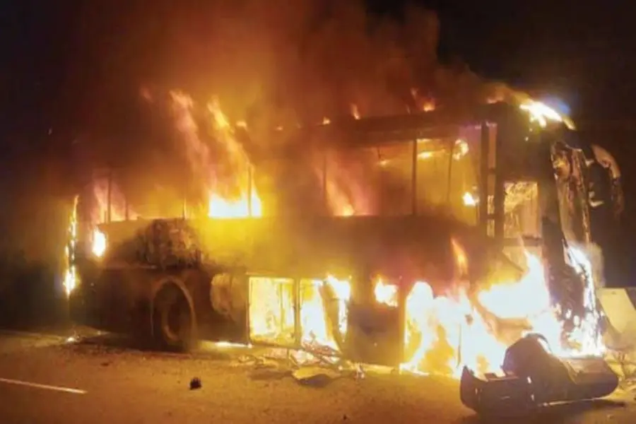 21 injured after electric bus catches fire in Coimbatore | Mathrubhumi ...