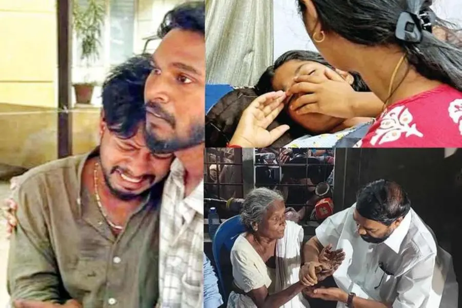 Kottayam: Emotional scenes as Vasavan visits Bindu's family; Pinarayi ...