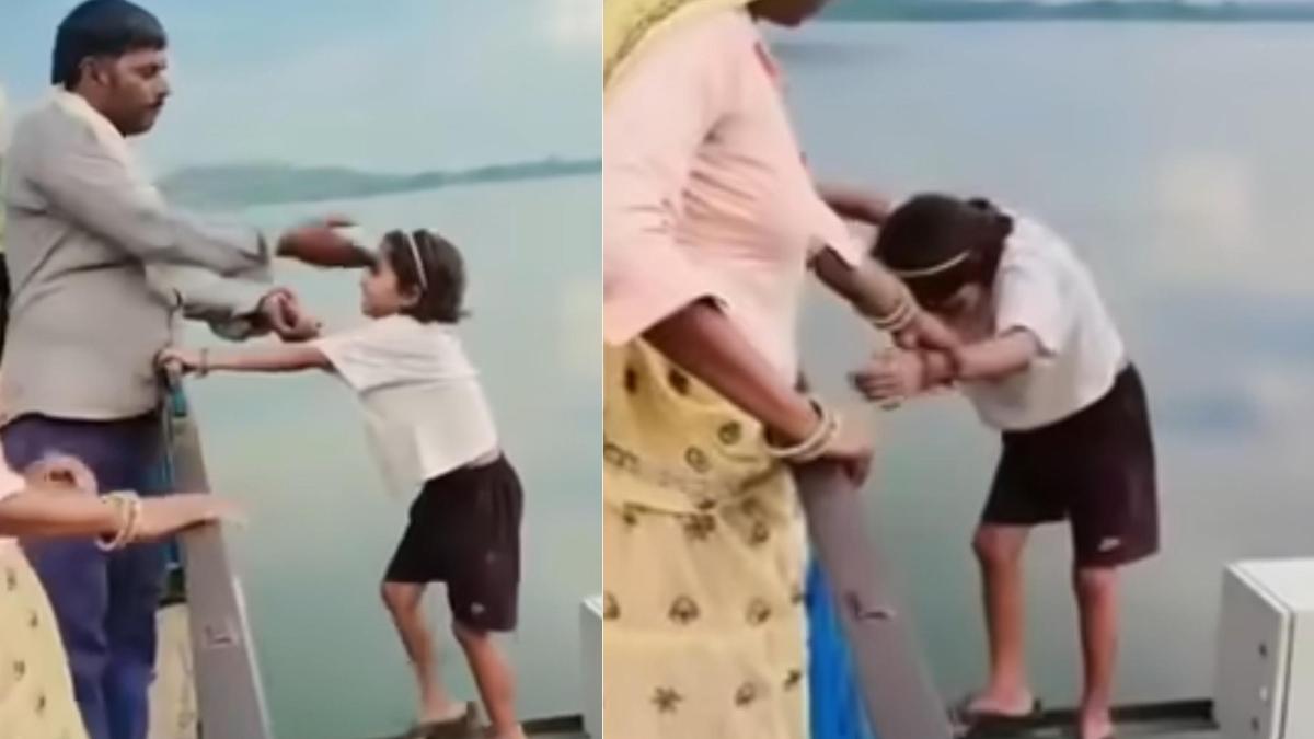What kind of parents are these? Viral video from Bharatpur dam sparks ...