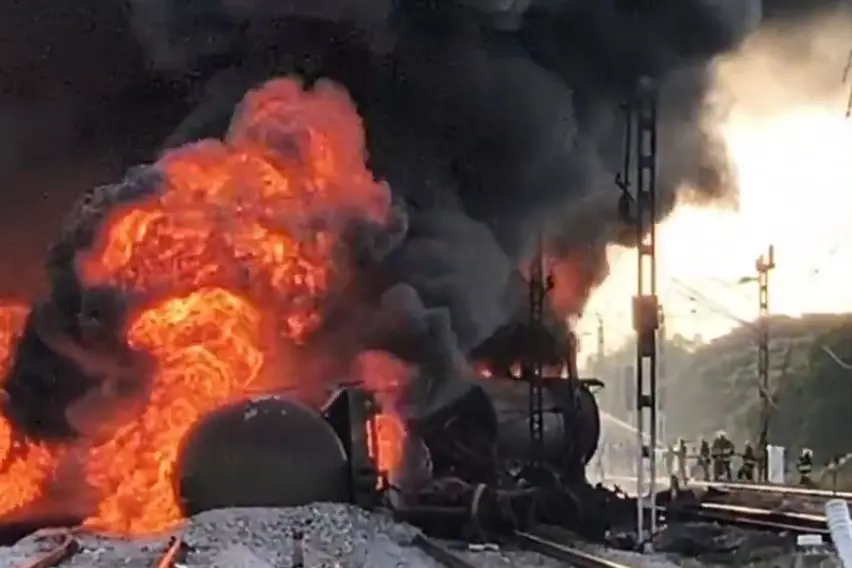 Chennai train services disrupted after fire on diesel-loaded goods ...