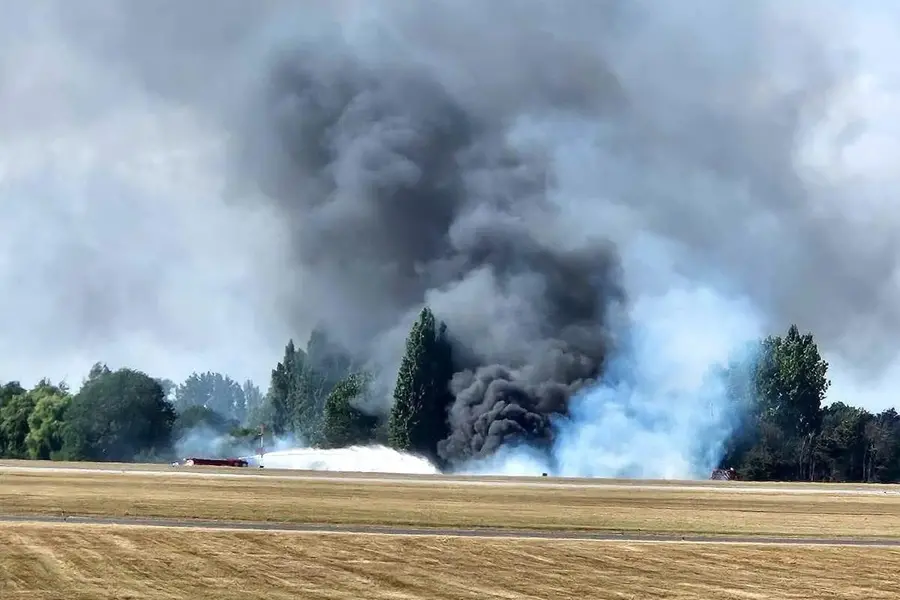 ‘I’m still shaking...’: Eyewitness describes aftermath of plane crash ...