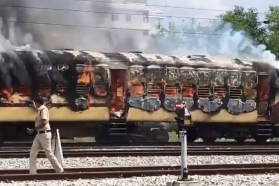 Back-to-back train fires in Tirupati and Tiruvallur: Investigation ...