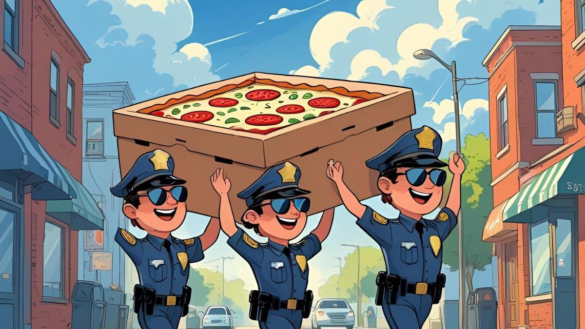 Delivery guy arrested for reckless driving; US cops deliver pizza ...