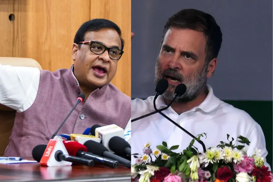 Sarma accuses Gandhi of inciting violence, labels him a 'foreign element'