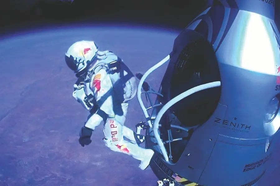 Felix Baumgartner’s 2012 death-defying space jump video resurfaces after his passing | WATCH