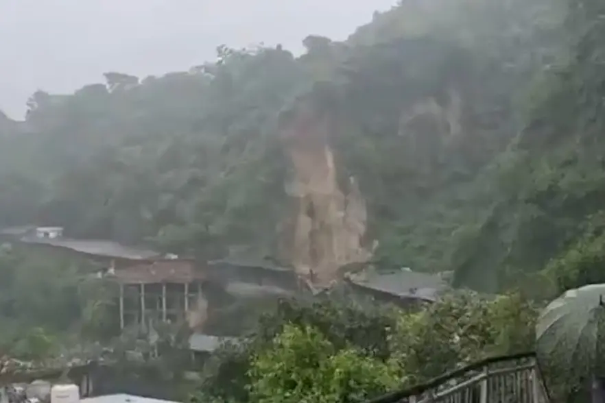 Landslide hits Vaishno Devi shrine track, 4 pilgrims injured; rescue op underway