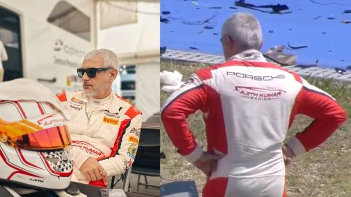 Ajith Kumar escapes injury in GT4 European Series crash at Misano ...