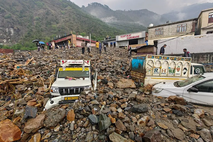 Heavy rains trigger landslides, wall collapse in Jammu | WATCH