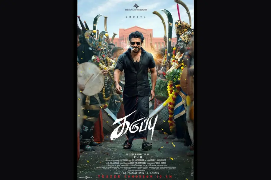 Suriya turns 50: 'Karuppu' posters and teaser promise action-packed ...