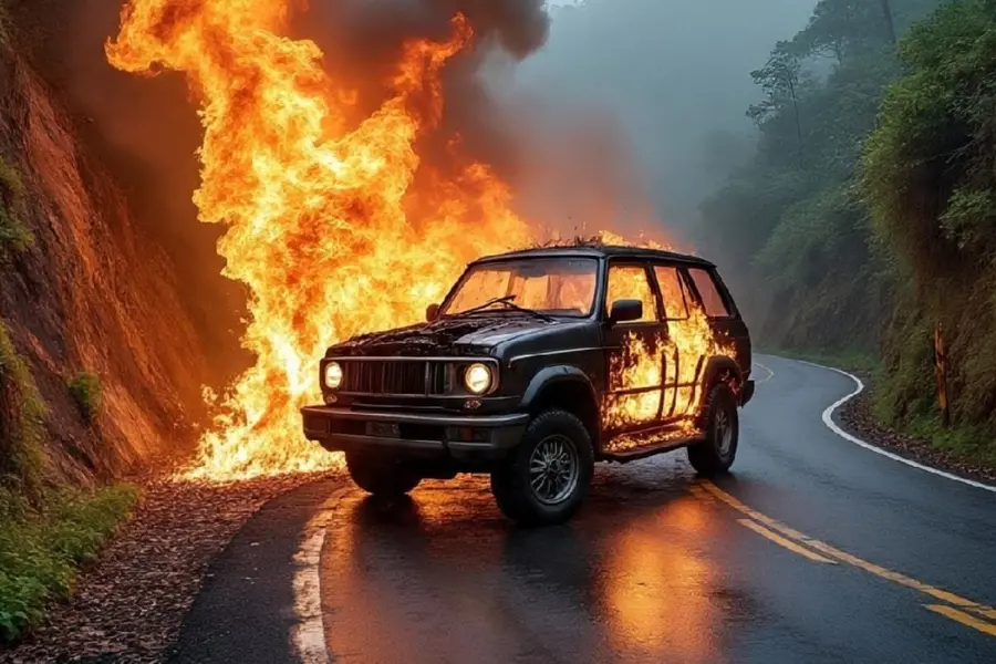 Kerala’s high ranges witness 6 car fires: What drivers need to know