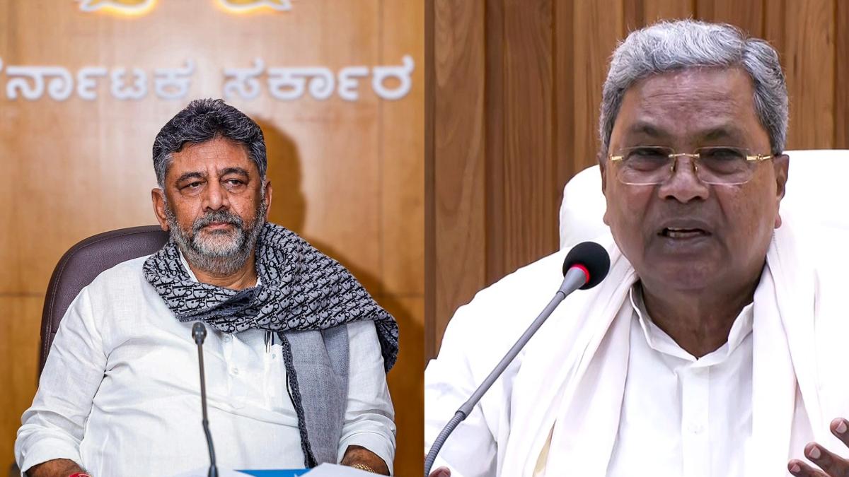 ‘He tried to hit me’: DK Shivakumar’s officer accuses Siddaramaiah’s ...