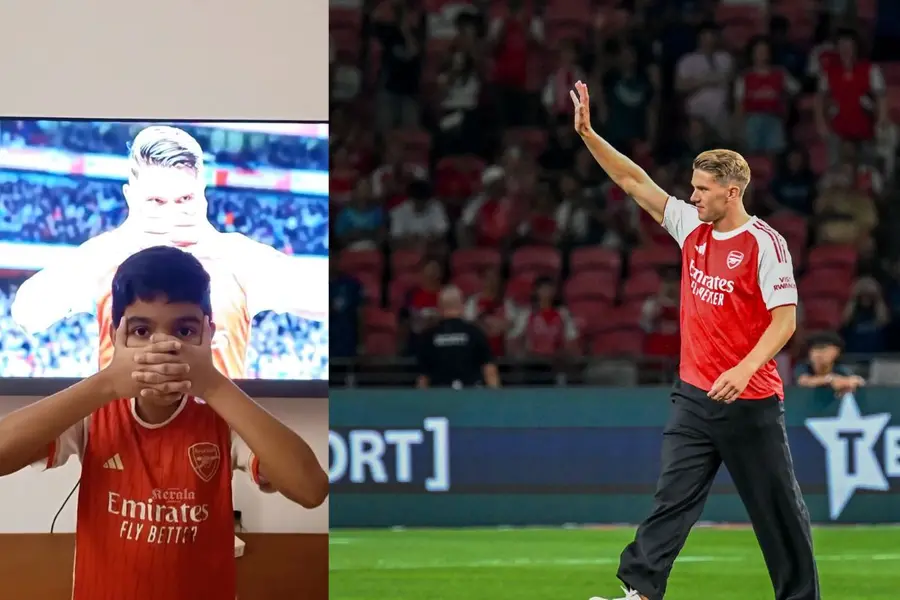 WATCH: Kerala Arsenal fans mark Gyökeres’ arrival with epic mask ...