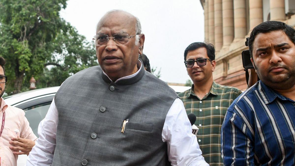 'Most objectionable': Kharge condemns CISF presence in well of House ...