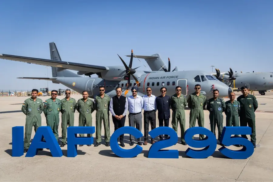 India gets final C-295 aircraft from Spain, boosting air force ...