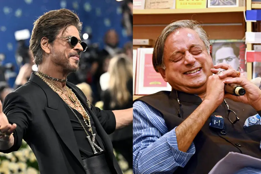Shah Rukh Khan thanks Shashi Tharoor with a taste of his own vocabulary