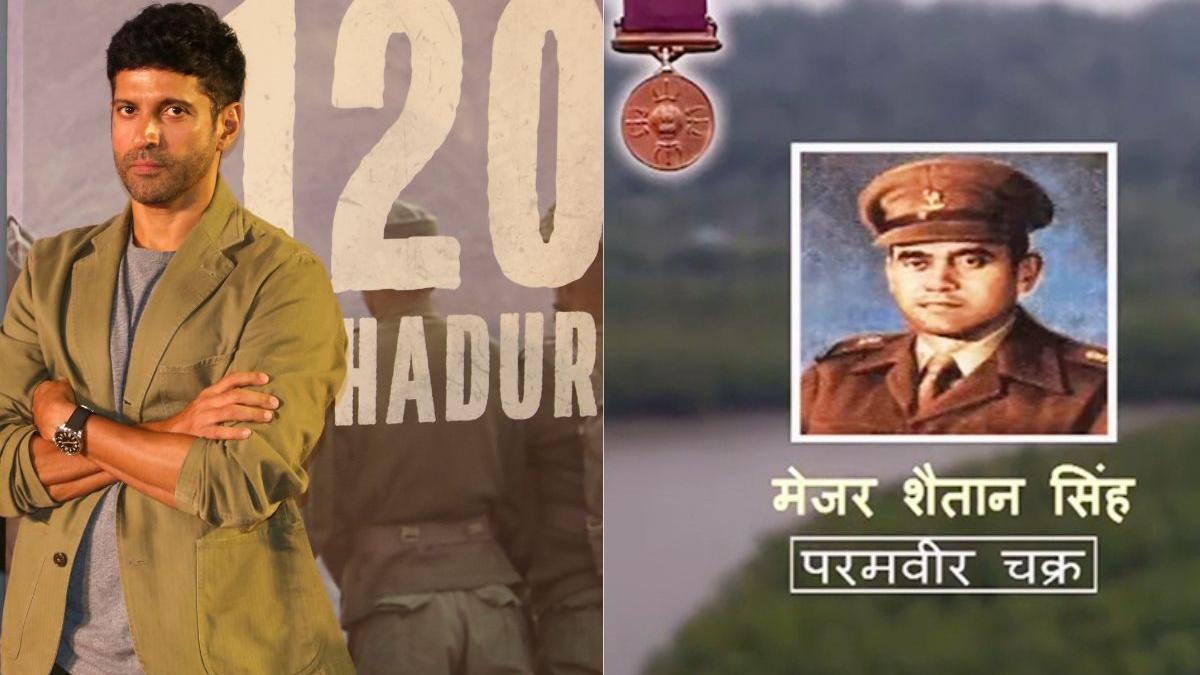 Who is Major Shaitan Singh Bhati, the 1962 war hero of Farhan Akhtar's ...