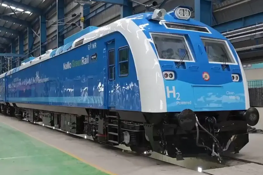 WATCH | India's first hydrogen-powered train set for historic launch